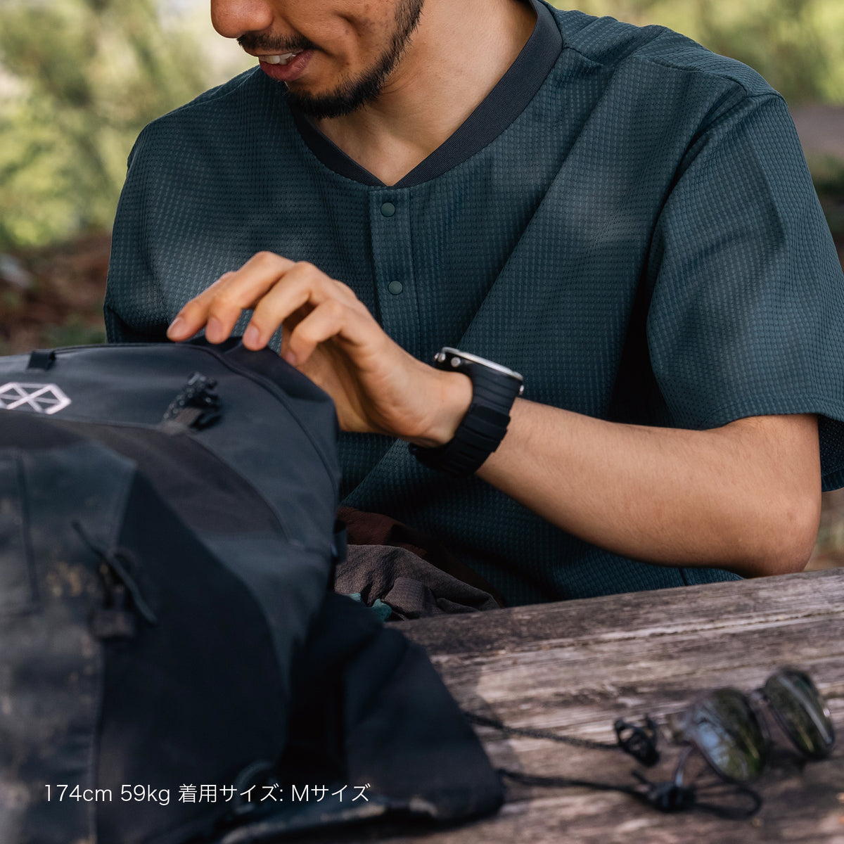 STATIC / DOUBLECELL HENLEY S/S SHIRTS | STATICBLOOM ONLINE STORE